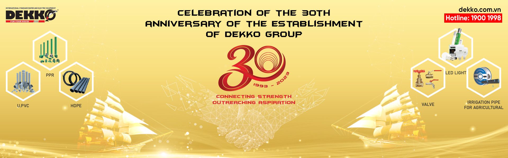 DEKKO - Thiết bị điện nước tiêu chuẩn quốc tế